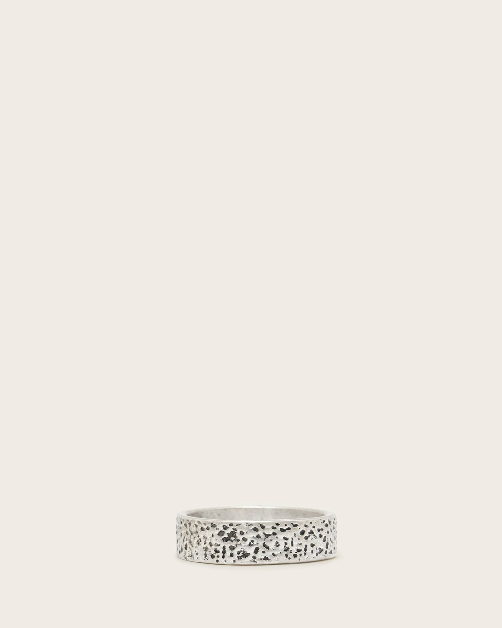 Sam Sterling Silver Textured Ring WARM SILVER | ALLSAINTS US