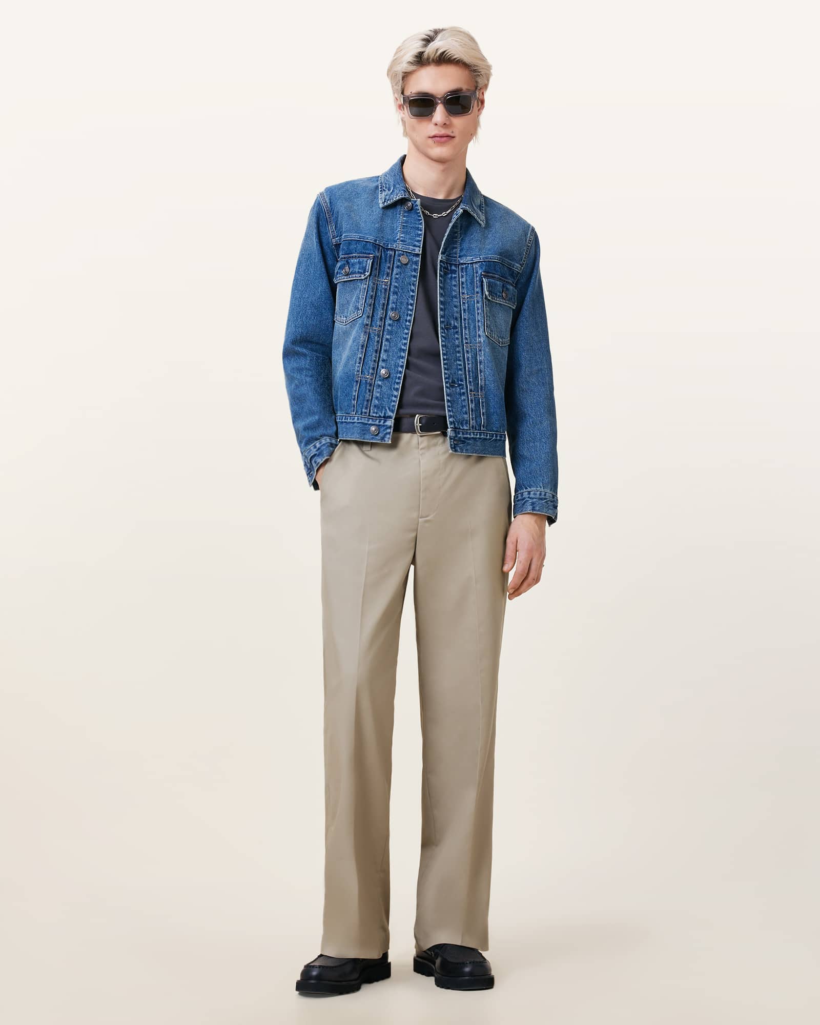 Tanner Relaxed Fit Pants HAMMOCK TAUPE | ALLSAINTS US