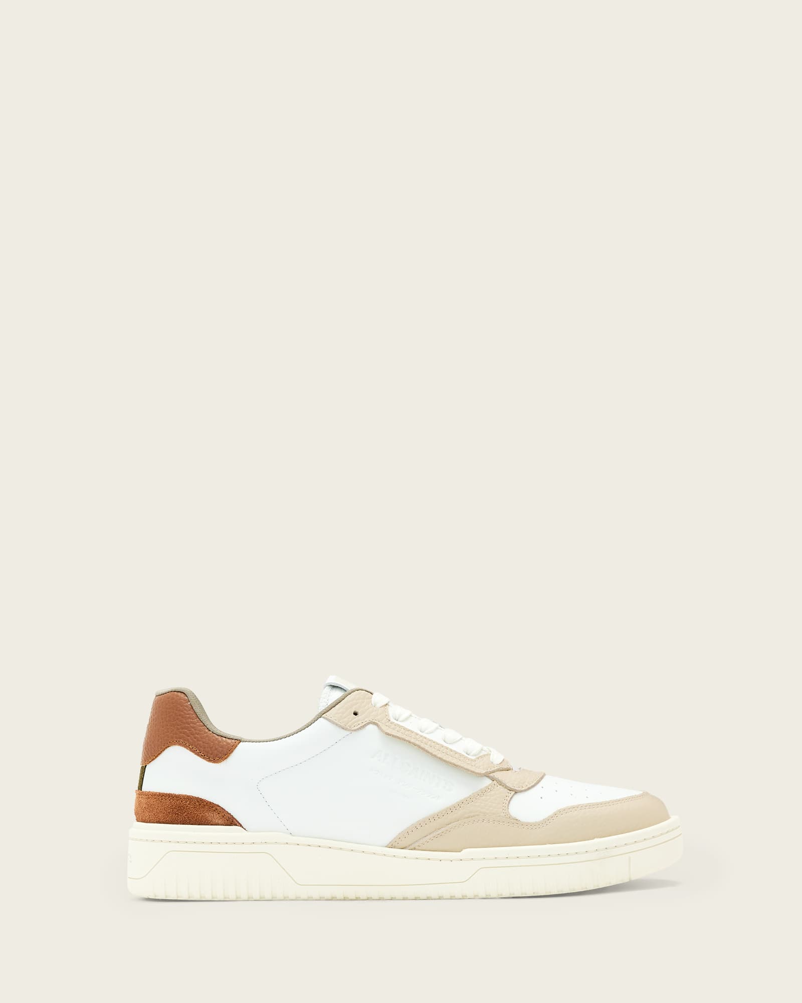 Regan Low Top Sneakers WHITE/YELLOW/BROWN | ALLSAINTS US