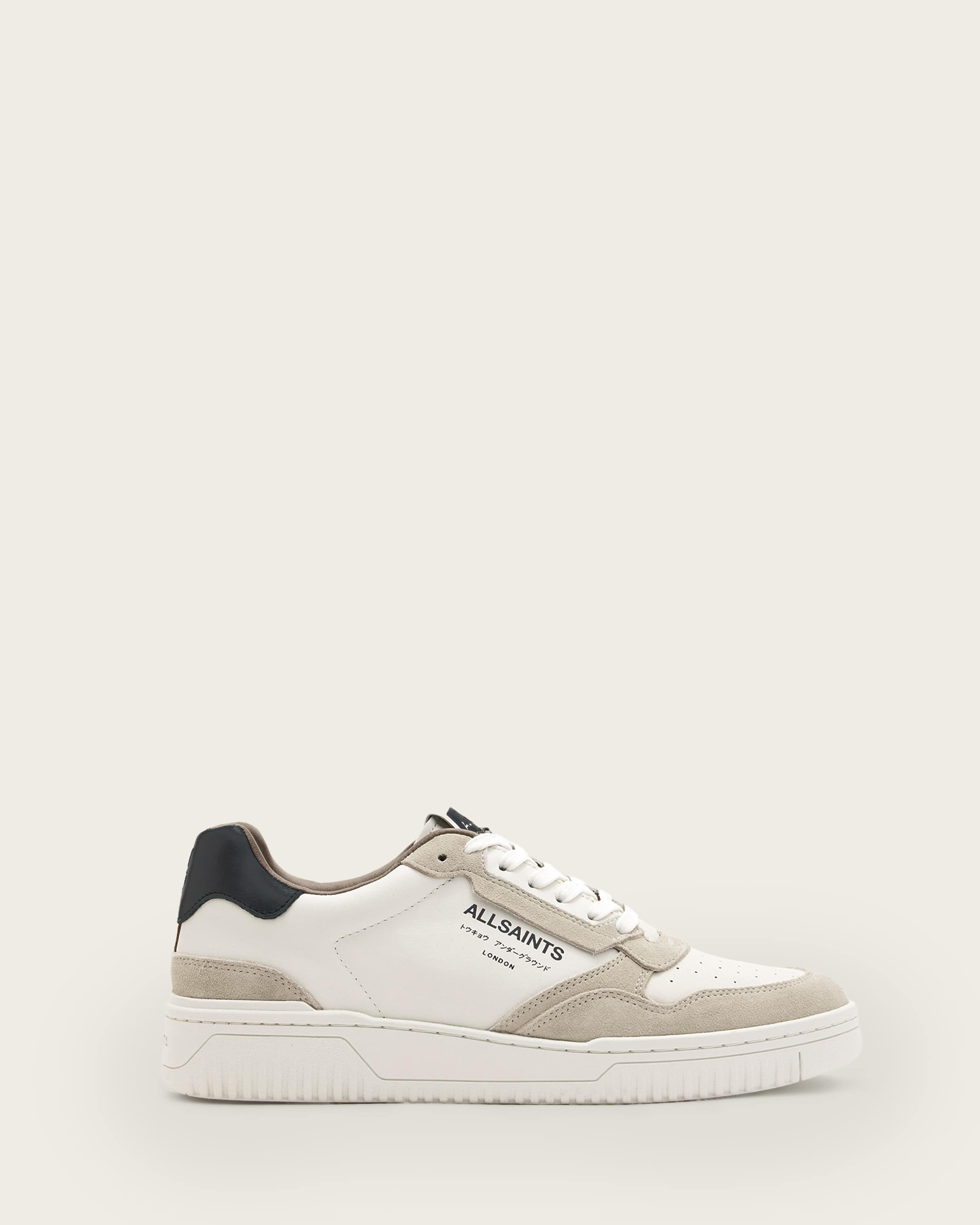 Regan Low Top Sneakers CHALK WHITE/BLACK | ALLSAINTS US