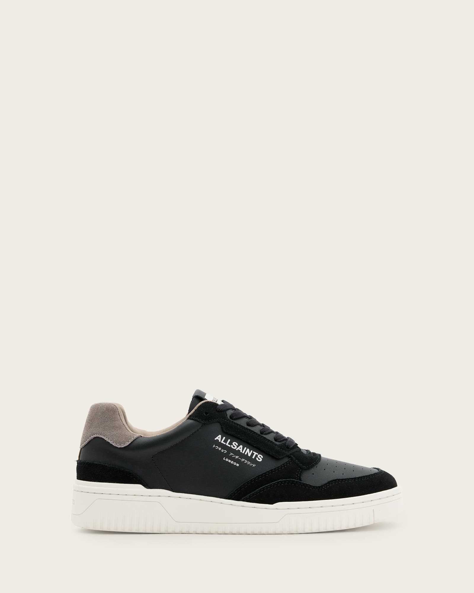 Regan Low Top Sneakers Black/Grey | ALLSAINTS US