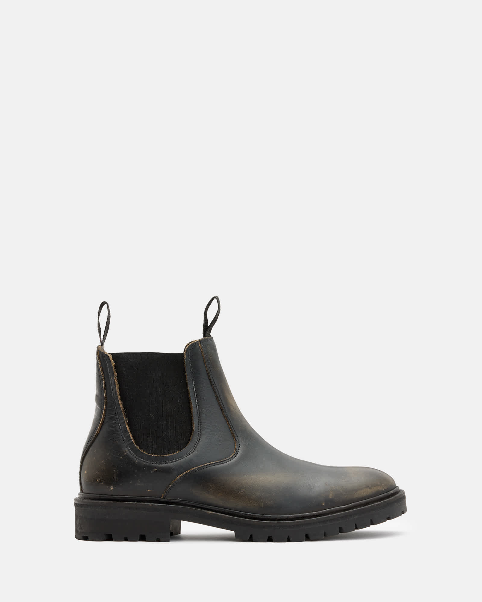 Toby Leather Chelsea Boots Dark Brown | ALLSAINTS US