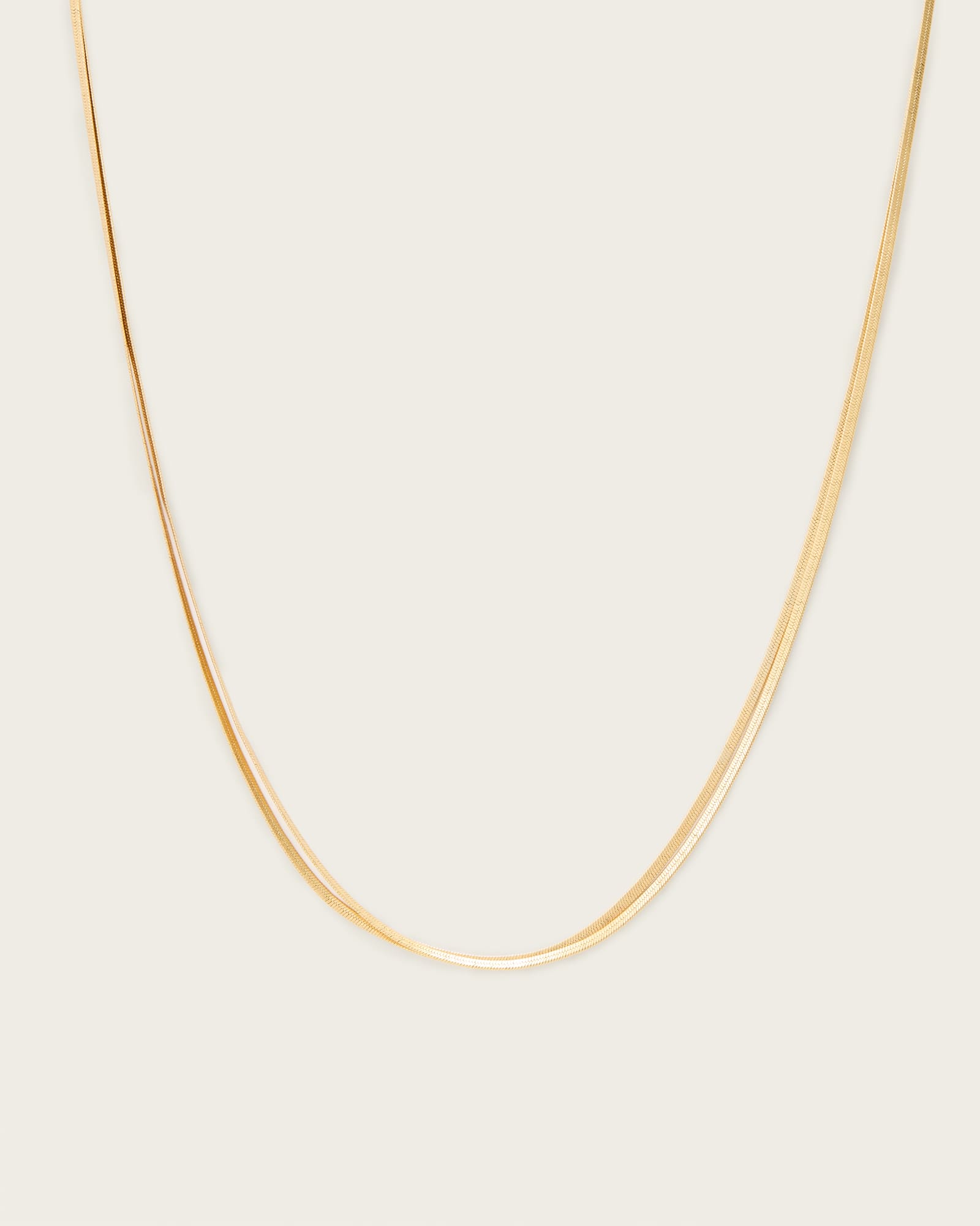 Boa Snake Necklace WARM BRASS | ALLSAINTS