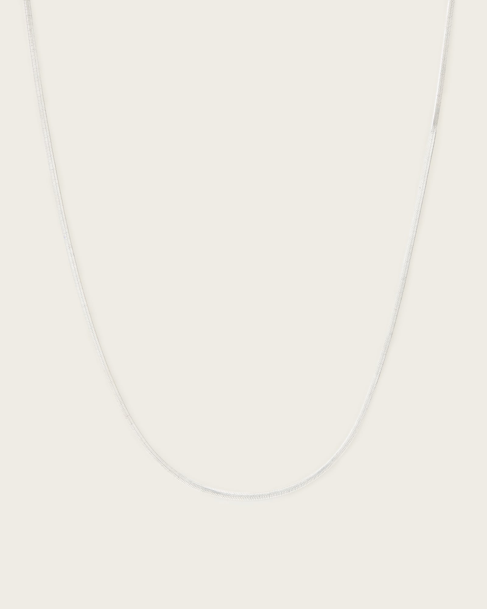 Boa Snake Necklace WARM SILVER | ALLSAINTS