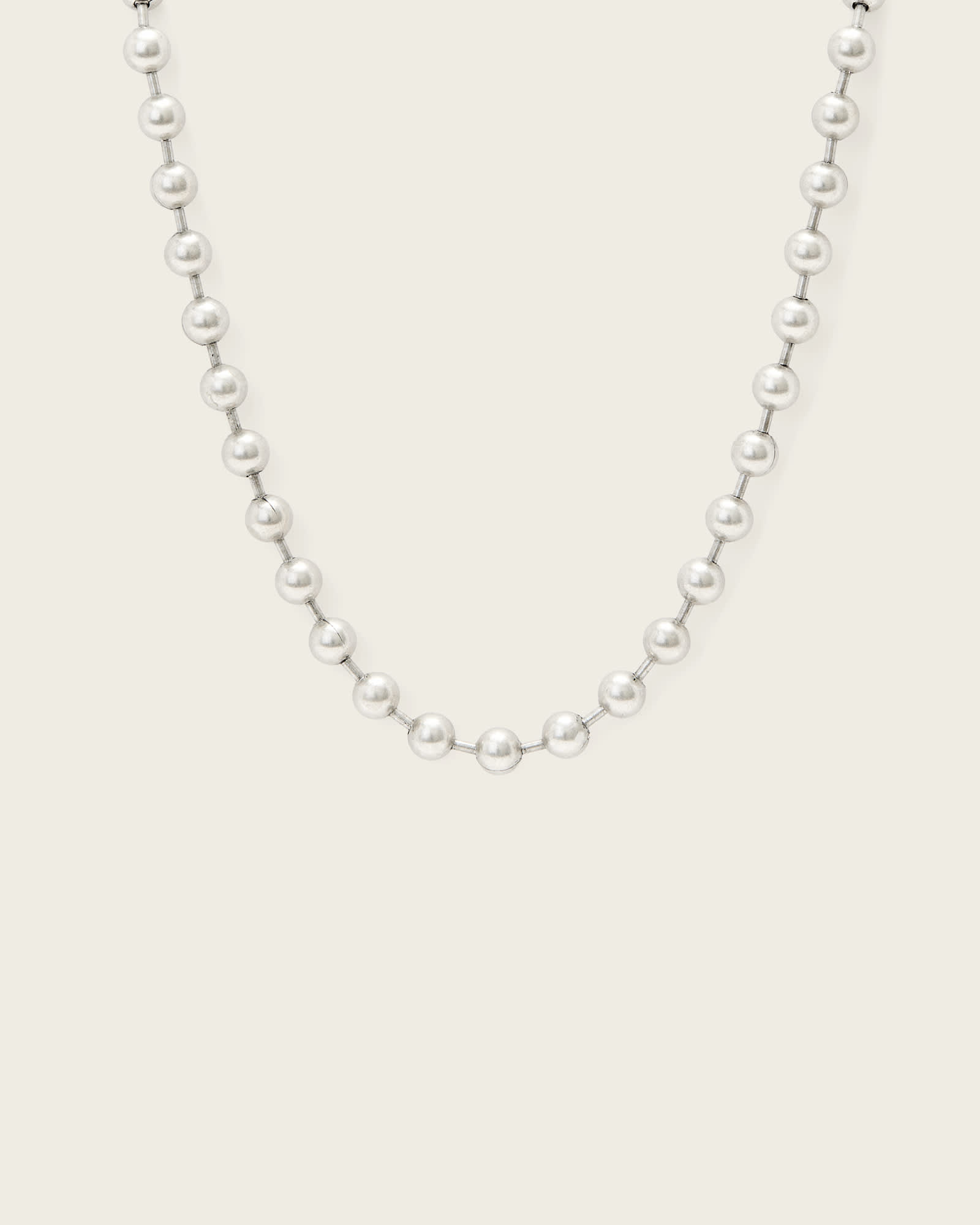 Ebby Chunky Necklace WARM SILVER | ALLSAINTS