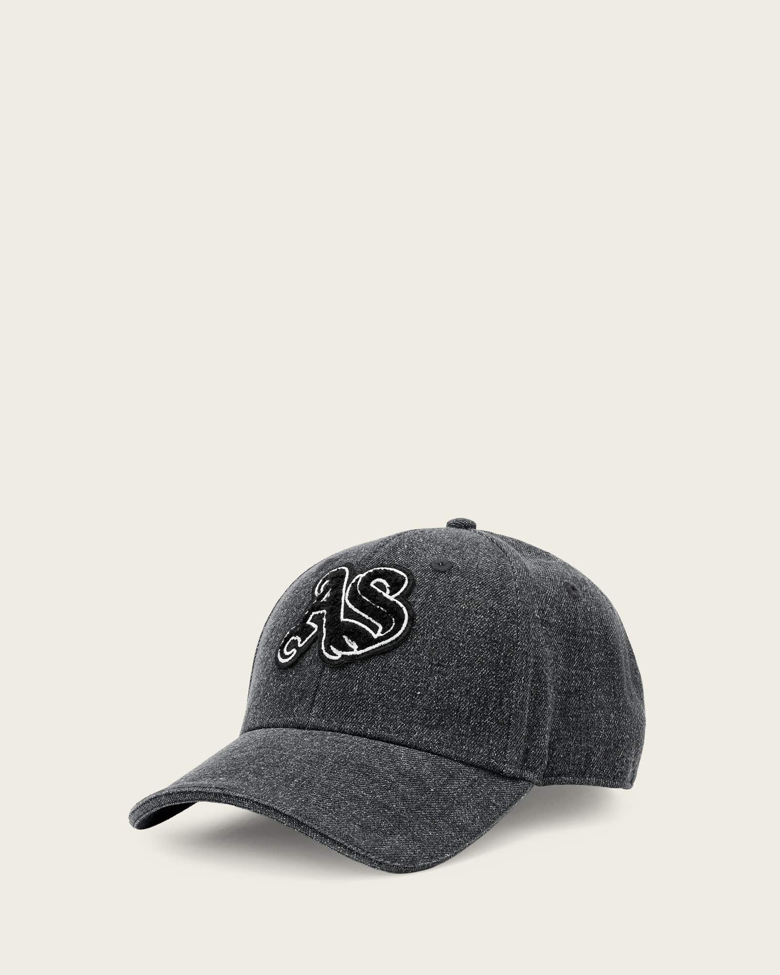 Blair Denim Baseball Cap Black | ALLSAINTS