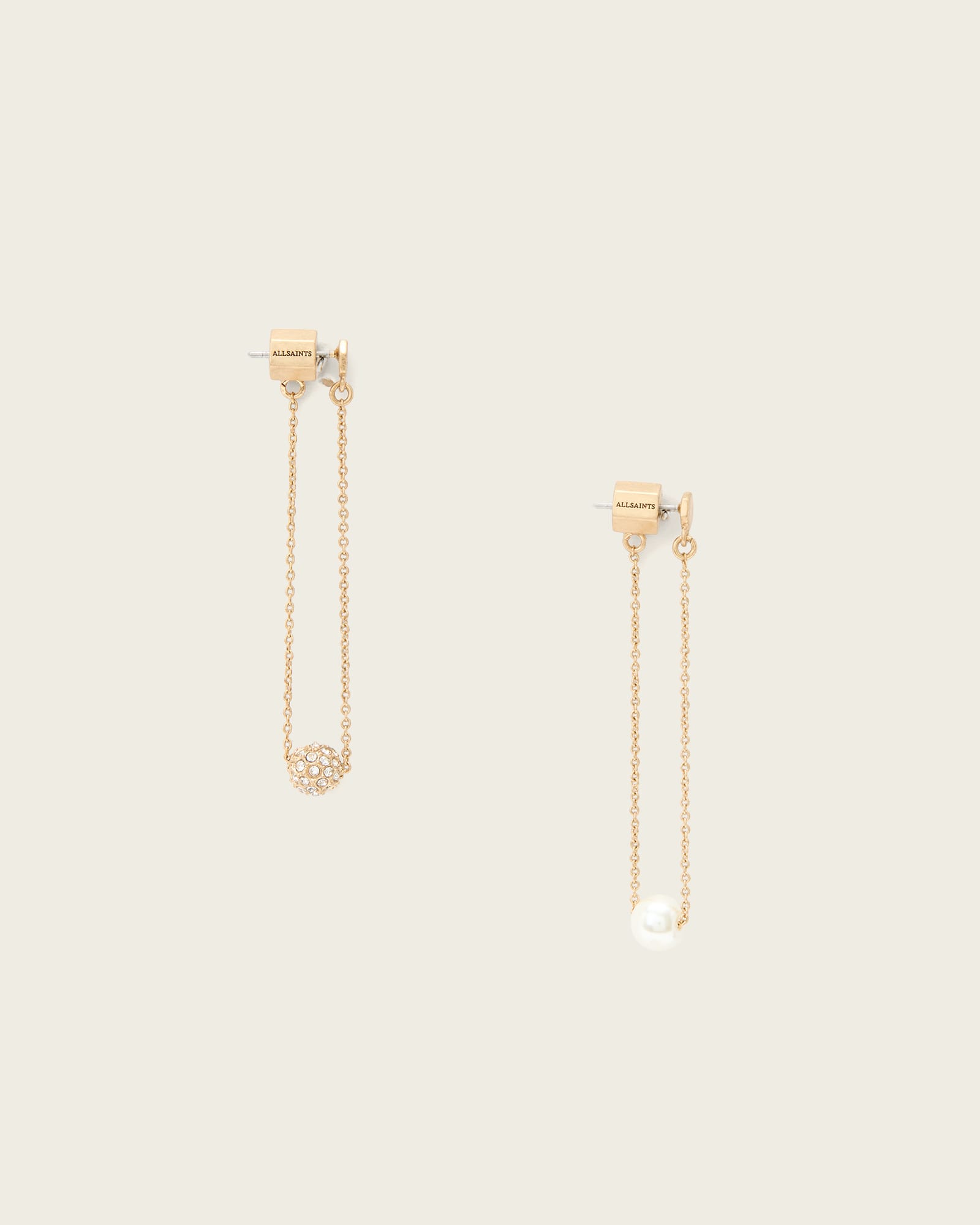 Ellie Loop Earrings WARM BRASS | ALLSAINTS FR