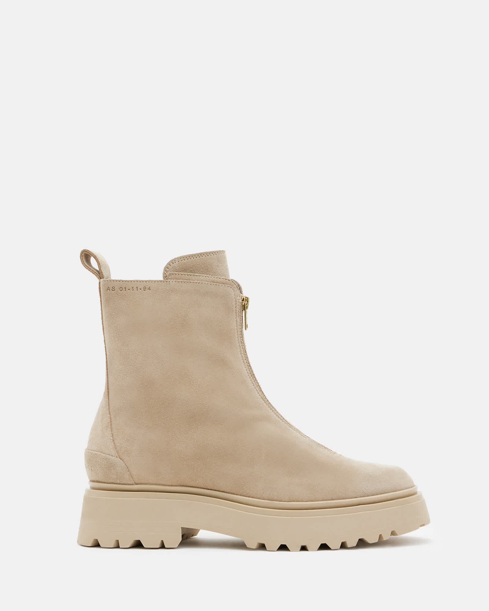 Ophelia Chunky Suede Chelsea Boots SAND BROWN | ALLSAINTS US
